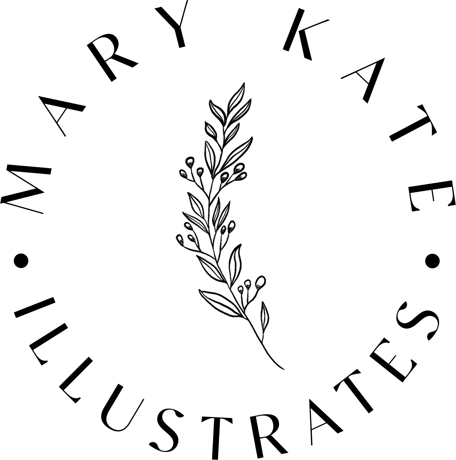 Mary Kate Illustrates Logo